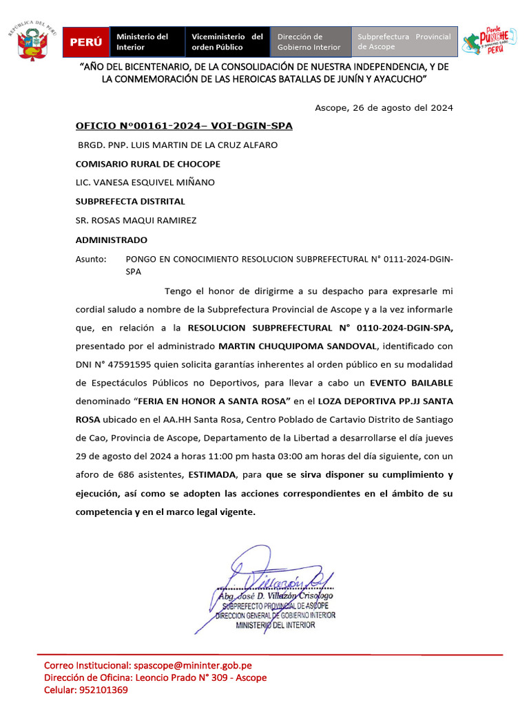 Garantías Inherentes Orden Público | PDF