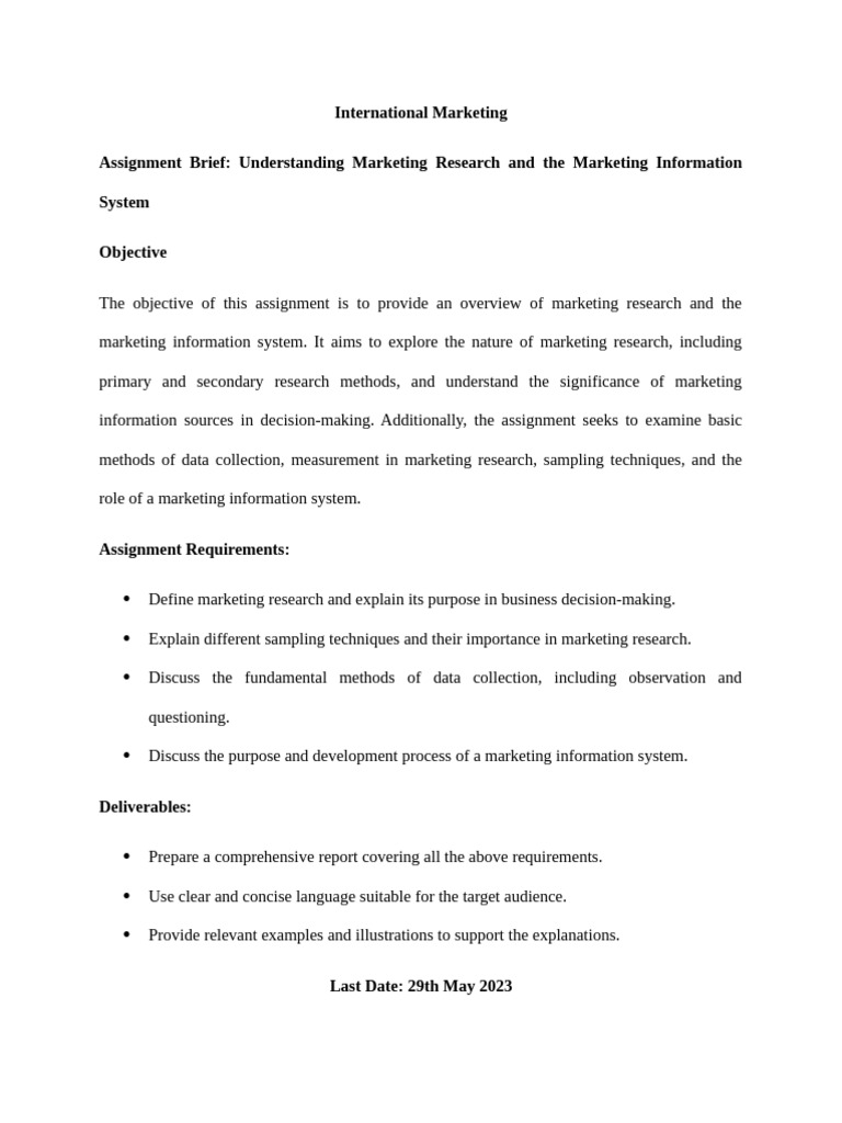 Final Assignment | PDF