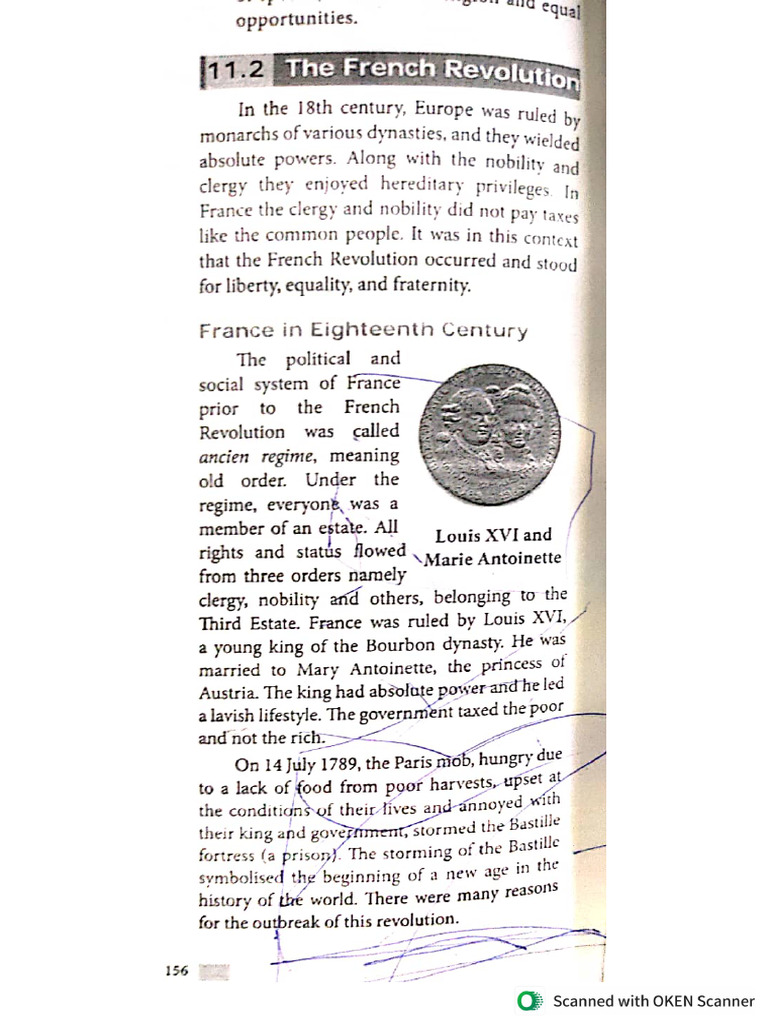 TN +2 French Revolution | PDF