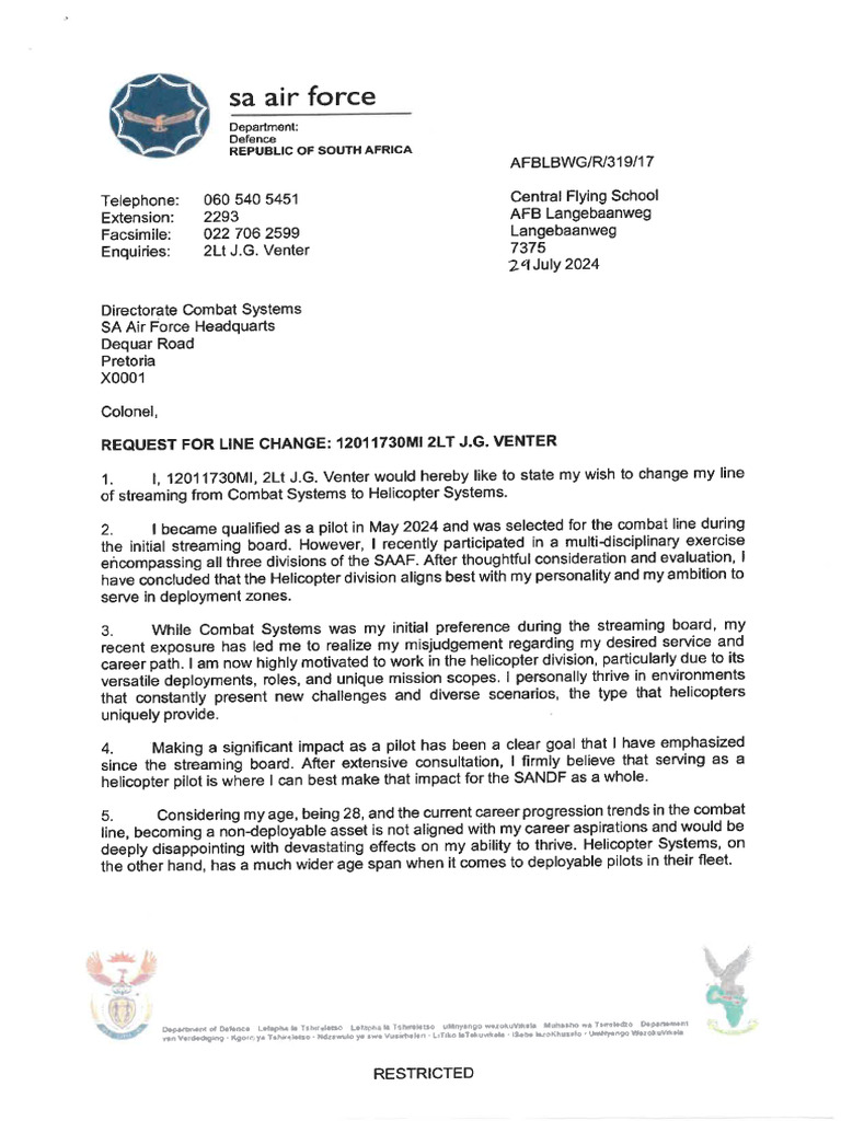 Line Chamge CDFP | PDF