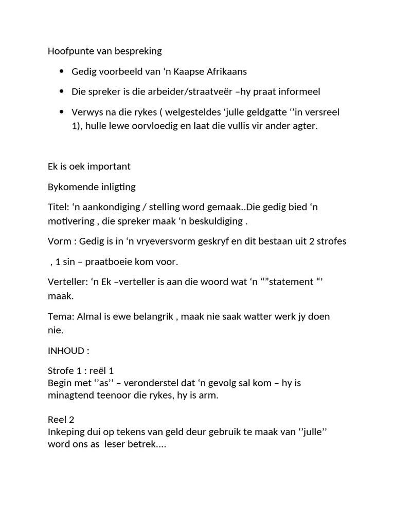 Ek Is Oek Important | PDF