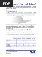 Fingertip Unit Chart | PDF | Wellness