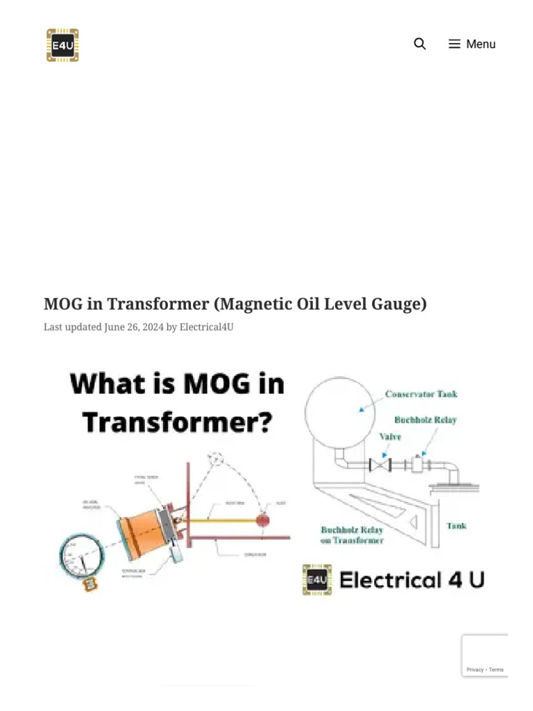 Mog In Transformer Magnetic Oil Level Gauge Electrical4u Pdf