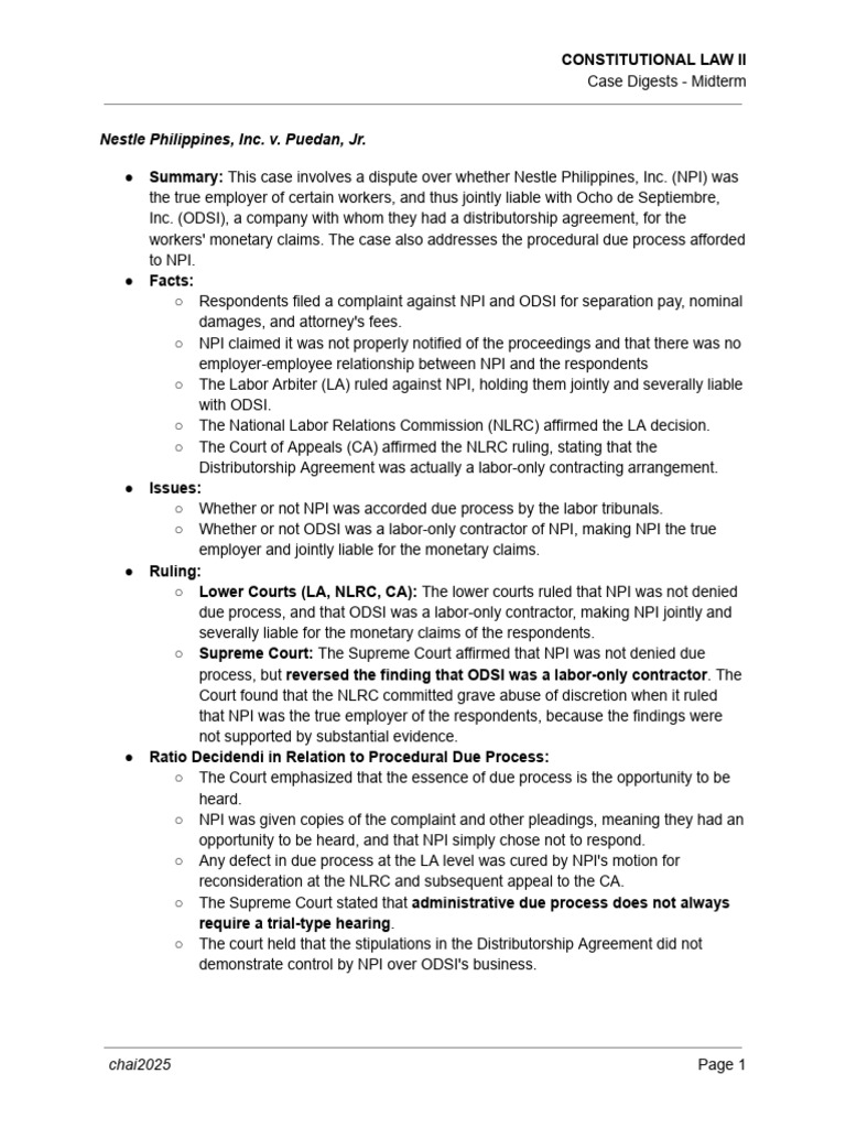 Consti 2 Case Digests | PDF | Supreme Court Of The United States ...