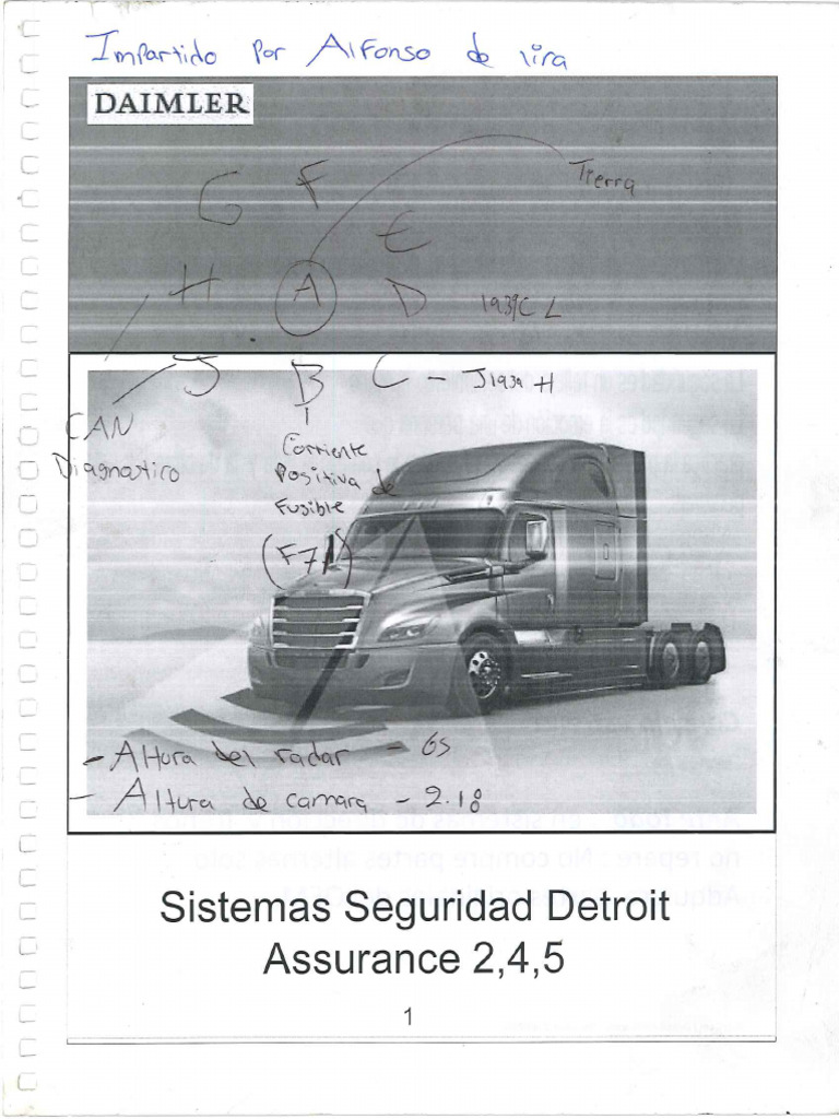 Curso Sistema Detroit Assurance | PDF