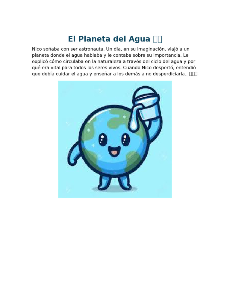 El Planeta Del Agua | PDF