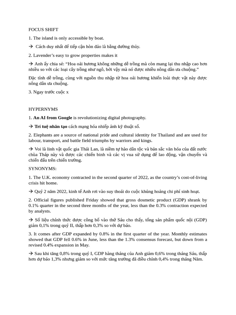 Focus Shift | PDF