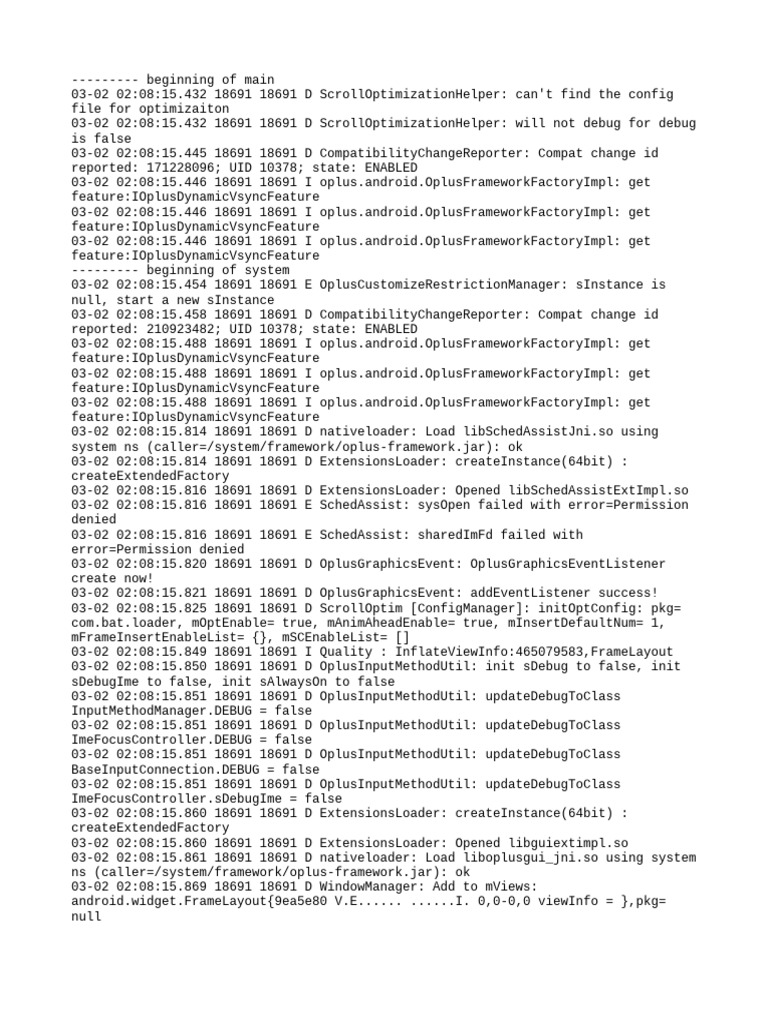 Com - Bat.loader Logcat | PDF | Computer Architecture | Computer Libraries