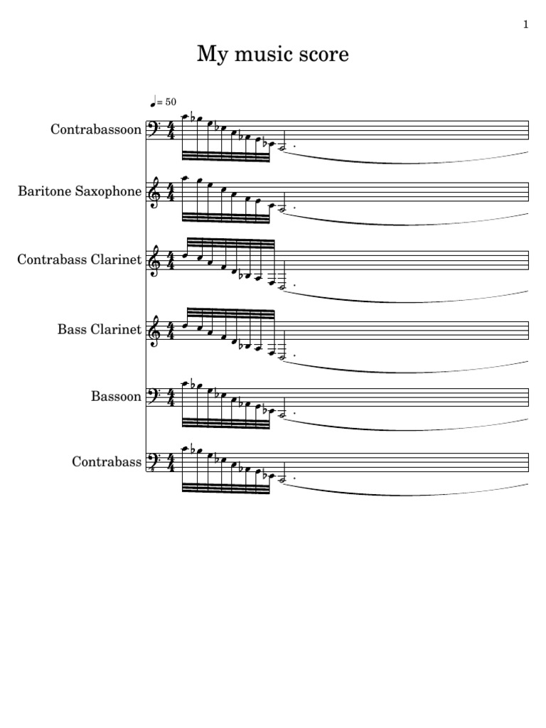 My Music Score | PDF