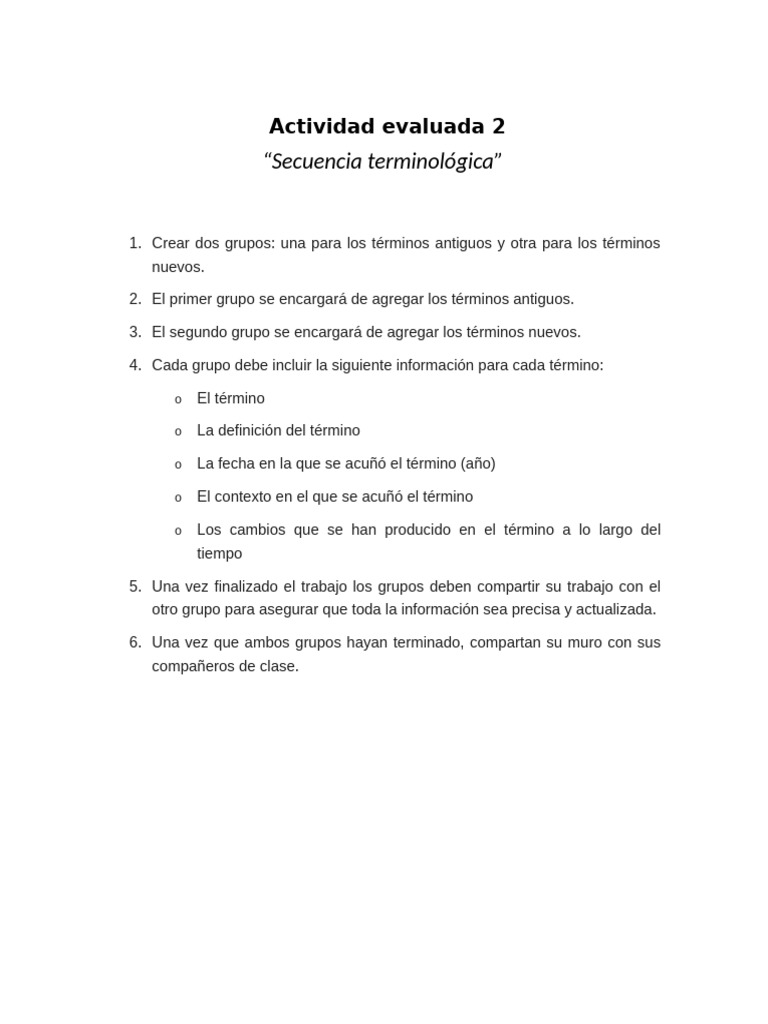 Actividad Evaluada 2 | PDF