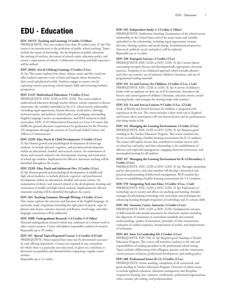 edu (1) (2) (1) | PDF | Teachers | Literacy