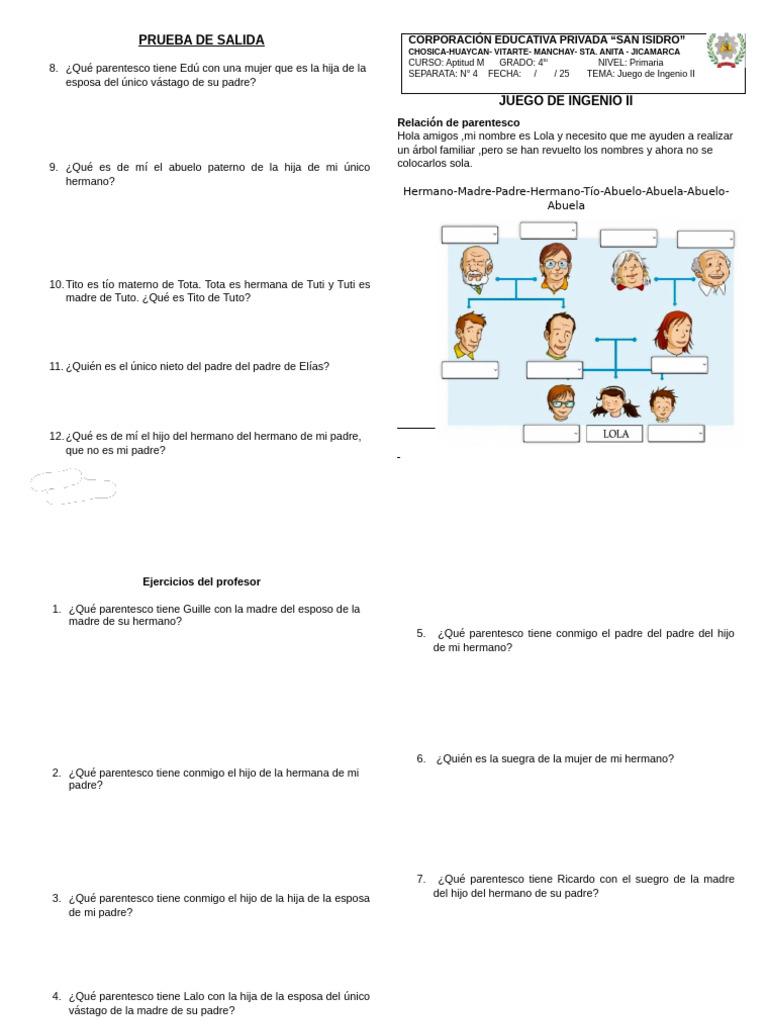 Separata 4-Juego de Ingenio Ii | PDF