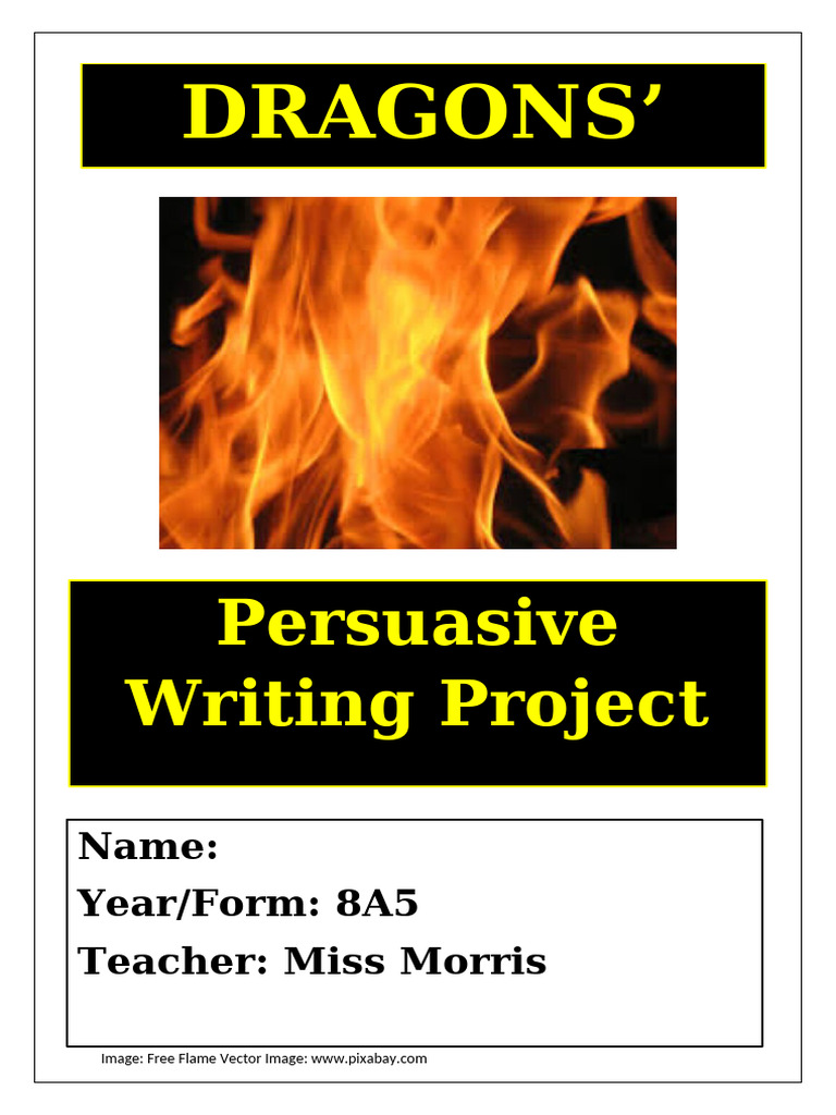 Persuasive Writing Project Guide | PDF | Advertising | Human Communication
