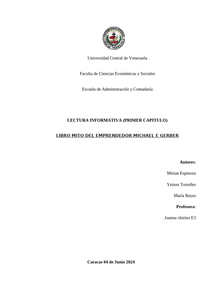 Lectura Informativa | PDF