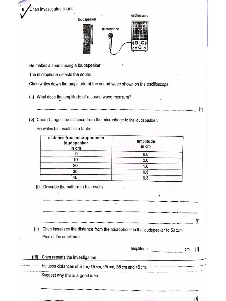 Grade 8 Physics Worksheet | PDF