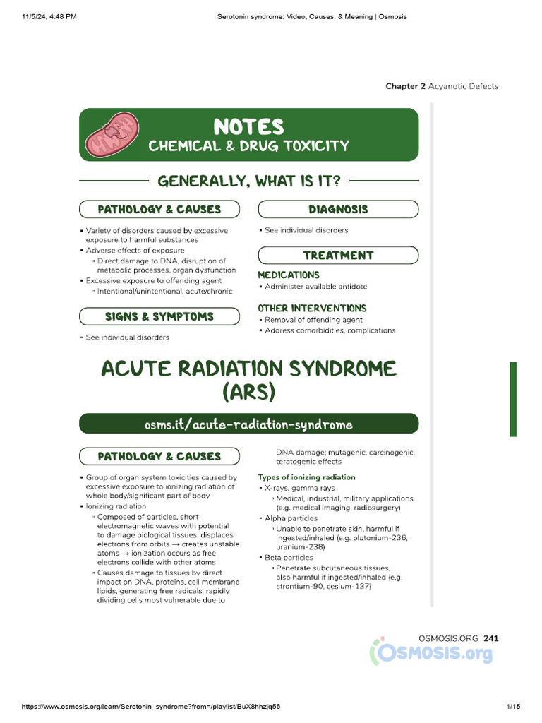 Serotonin Syndrome Pdf