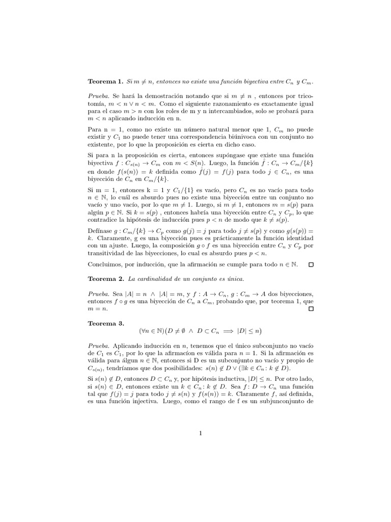 Ejercico 1 | PDF | Matemáticas | Lógica matemática