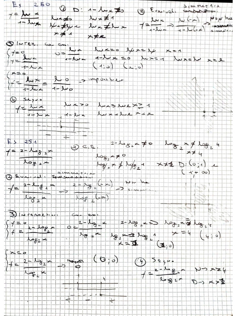 Compiti Matematica 2 | PDF