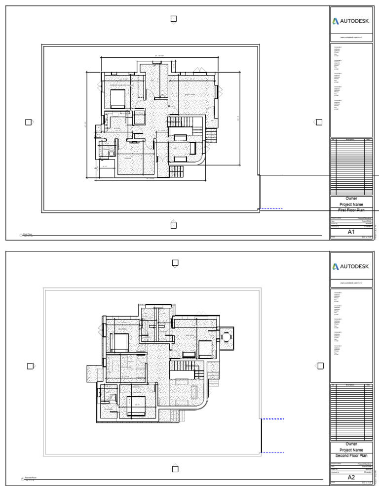 First and Second Floor Plans | PDF