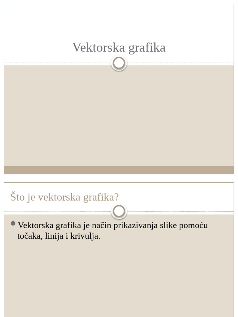 Vektorska Grafika | PDF