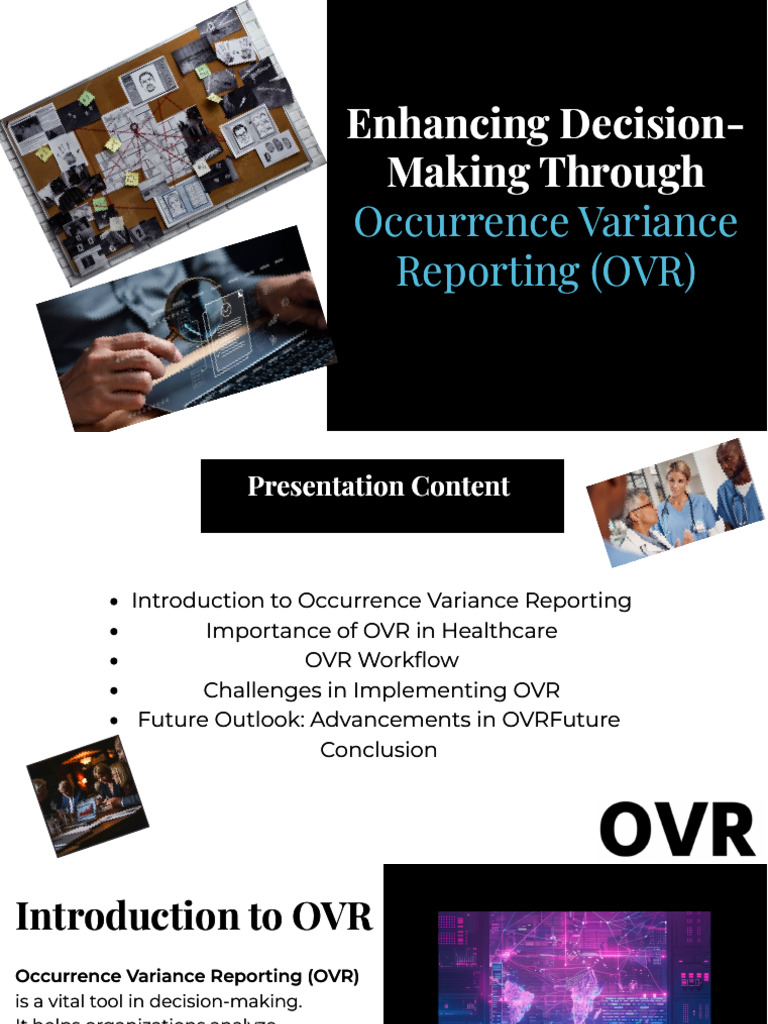 OVR: Boosting Healthcare Decisions | PDF | Health Care | Patient Safety