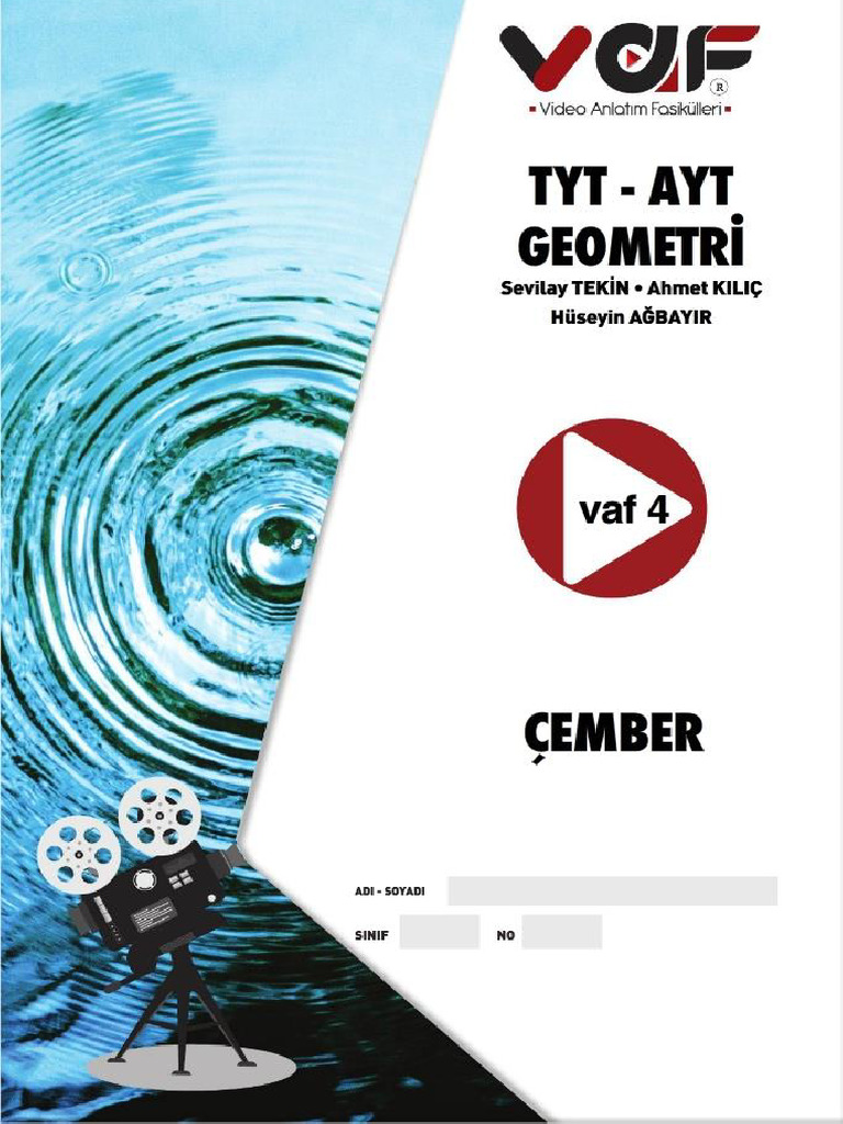 TYT- AYT Geometri Föy 4 (2023) - VAF Yayınları | PDF
