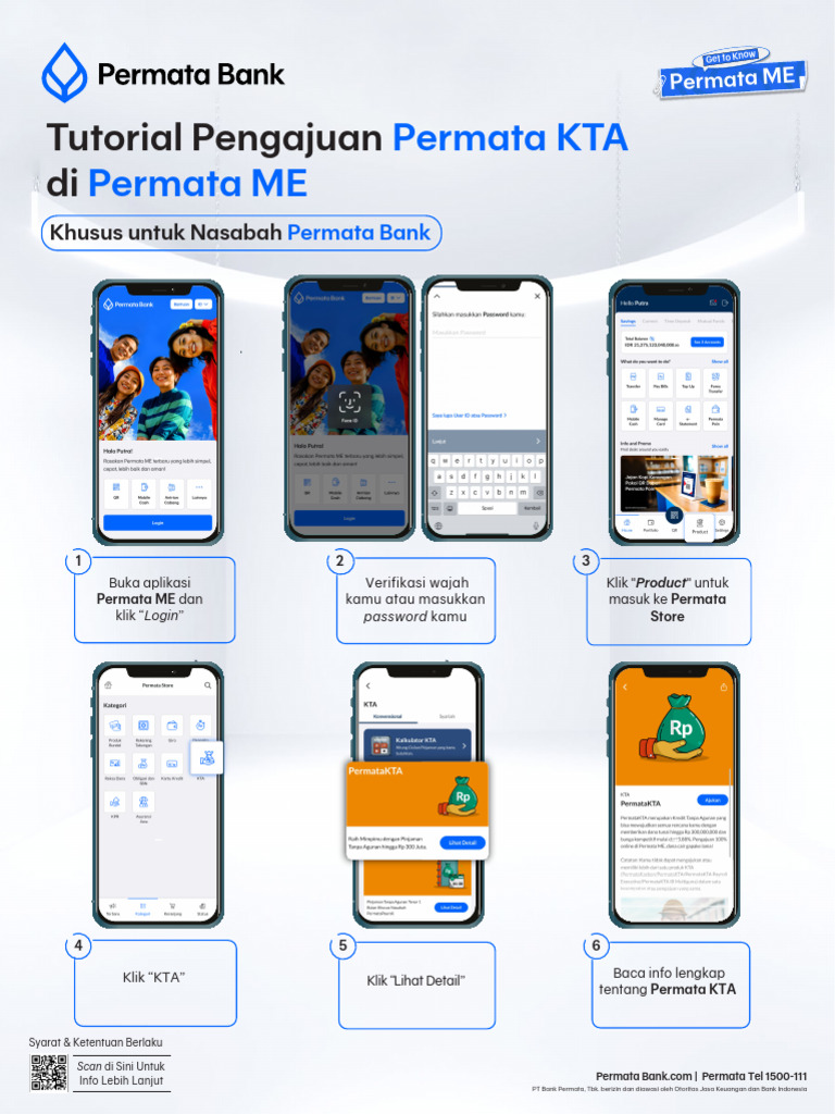 Tutorial Pengajuan Permata KTA Di Permata ME - ETB | PDF