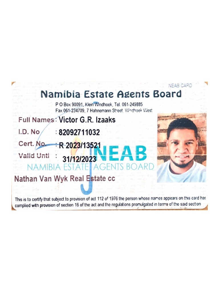 NEAB CARD | PDF