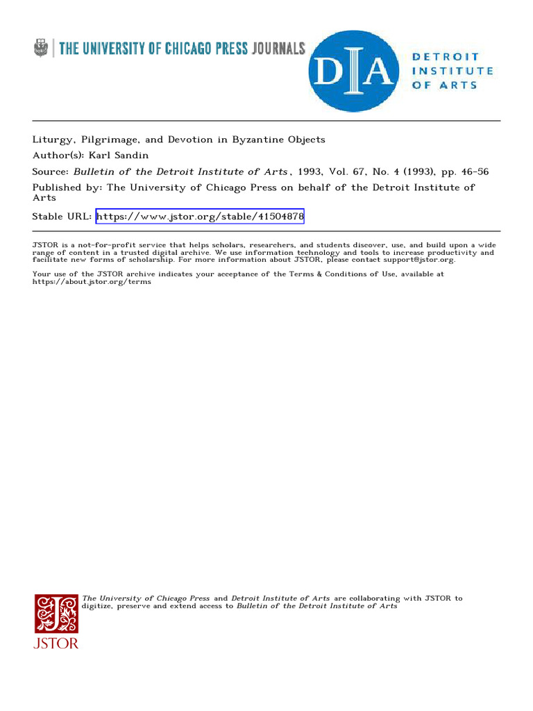 Sandin LiturgyPilgrimageDevotion 1993 | PDF