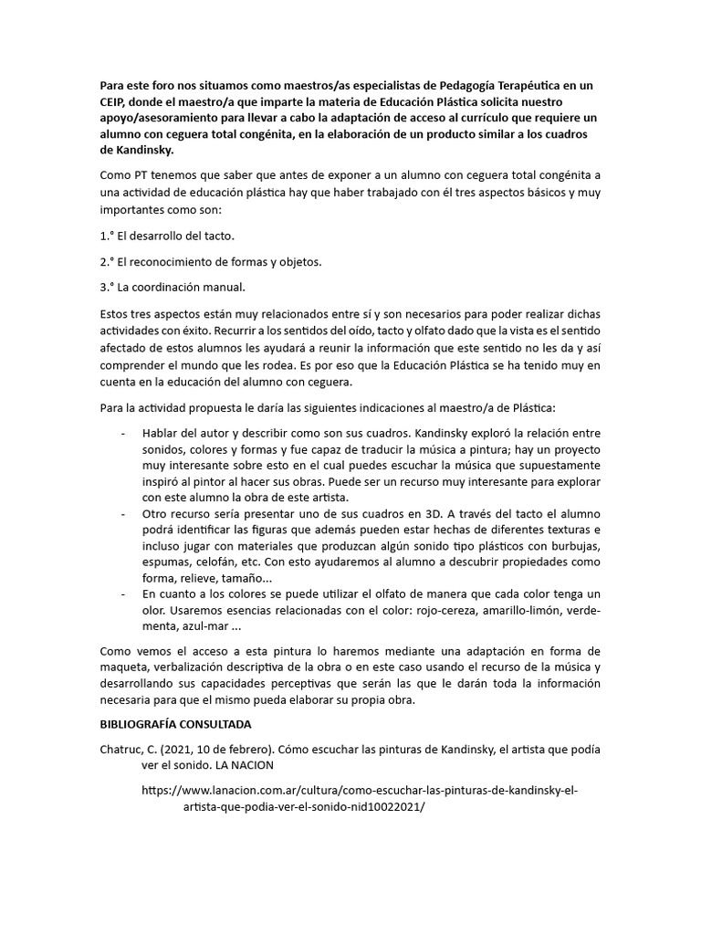 Ceguera Total Congénita | PDF | Discapacidad visual