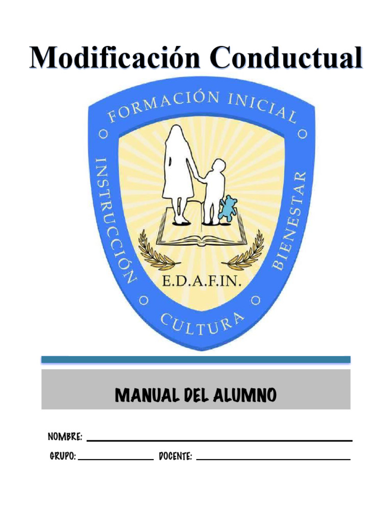 Técnicas de Modificación Conductual | PDF | Modificación de ...
