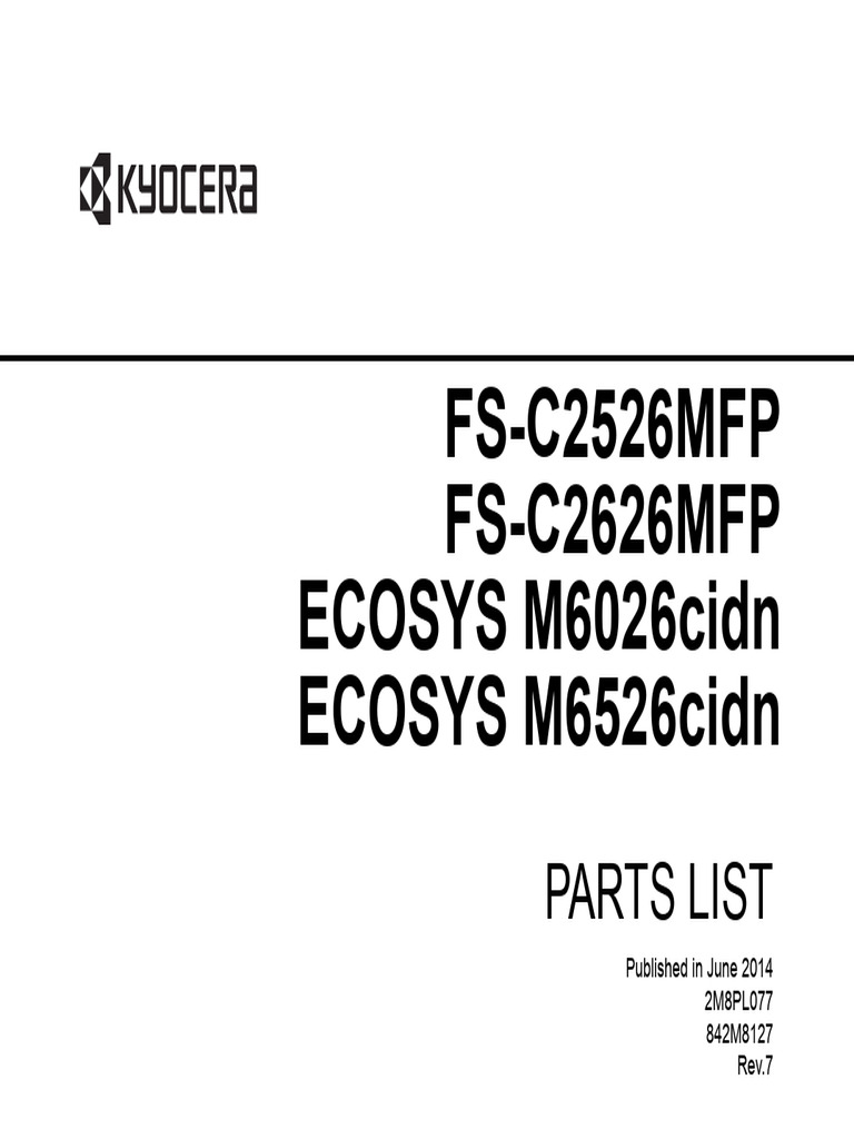 FS-C2526MFP-C262...26cidn-PL-UK | PDF | Equipment | Manufactured Goods