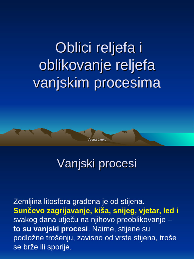 Oblici Reljefa 1213d88f Ea5a 4b8d Ba6c Aa50219e9375 | PDF