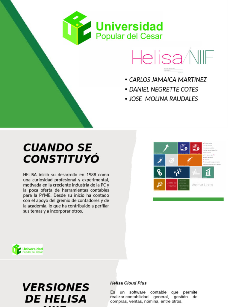 Helisa Niif | PDF | Contabilidad | normas internacionales de INFORMACION FINANCIERA