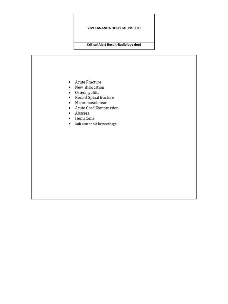 Critical Result | PDF