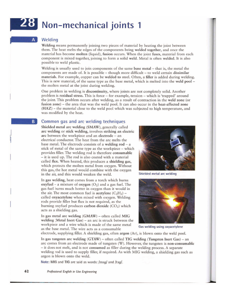 28 - Non - Mechanical Joints 1 | PDF