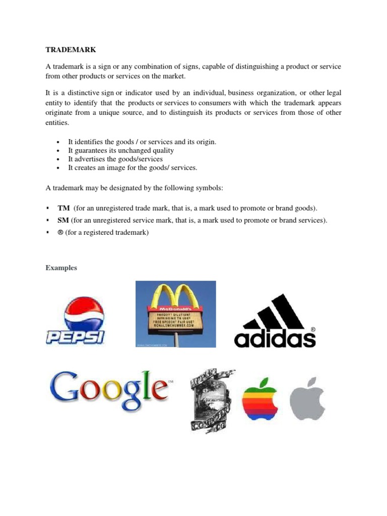 Trademark and Trade Dress | PDF | Trade Dress | Trademark