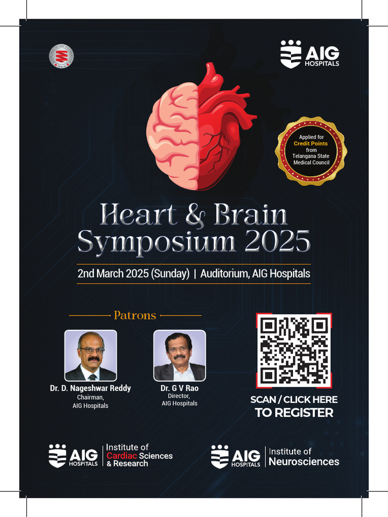 Heart & Brain Symposium 2025 Agenda | PDF | Stroke | Medical Specialties