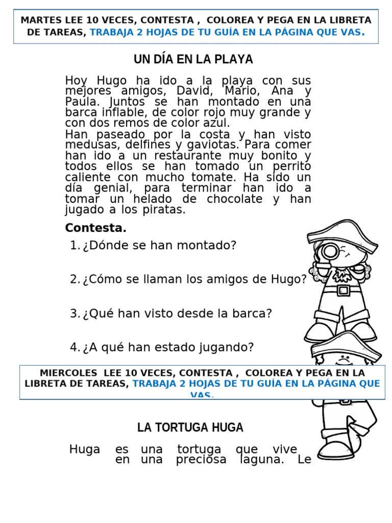 Aventuras en la Playa y Más | PDF