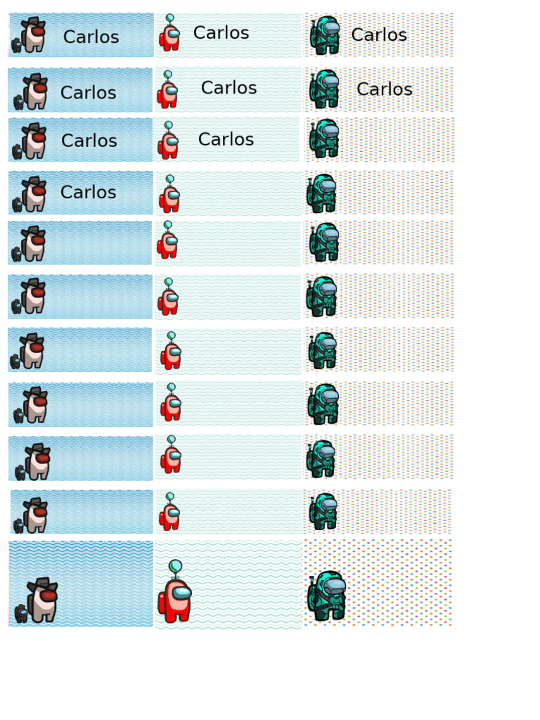 Among Us Niño | PDF