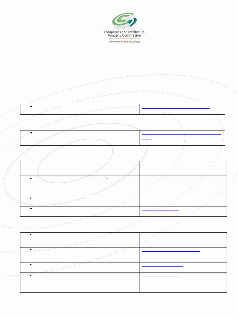 CIPC Email Submission Guidelines | PDF