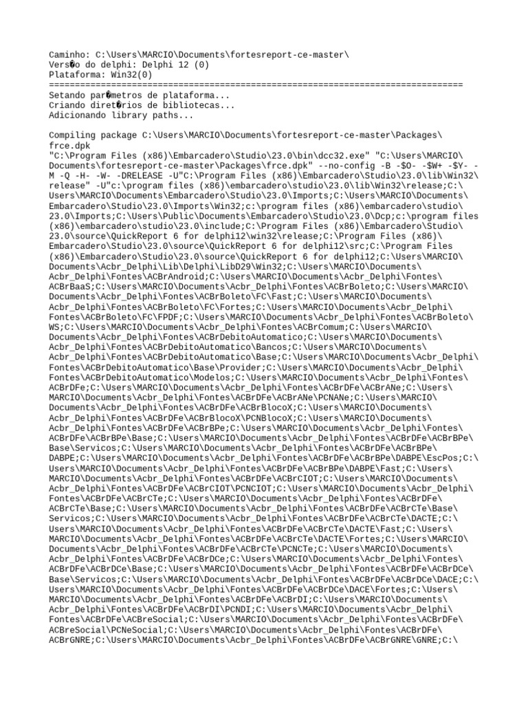 Log Delphi 12 | PDF | Computer Libraries | Software