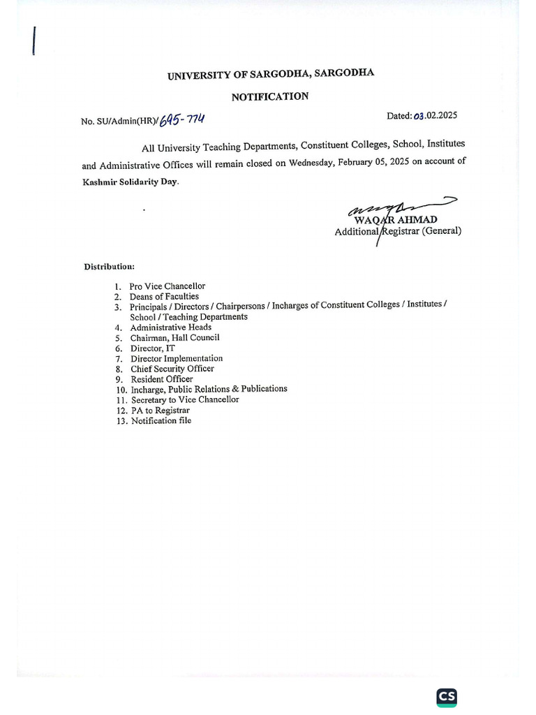 Kashmir Solidarity Day | PDF