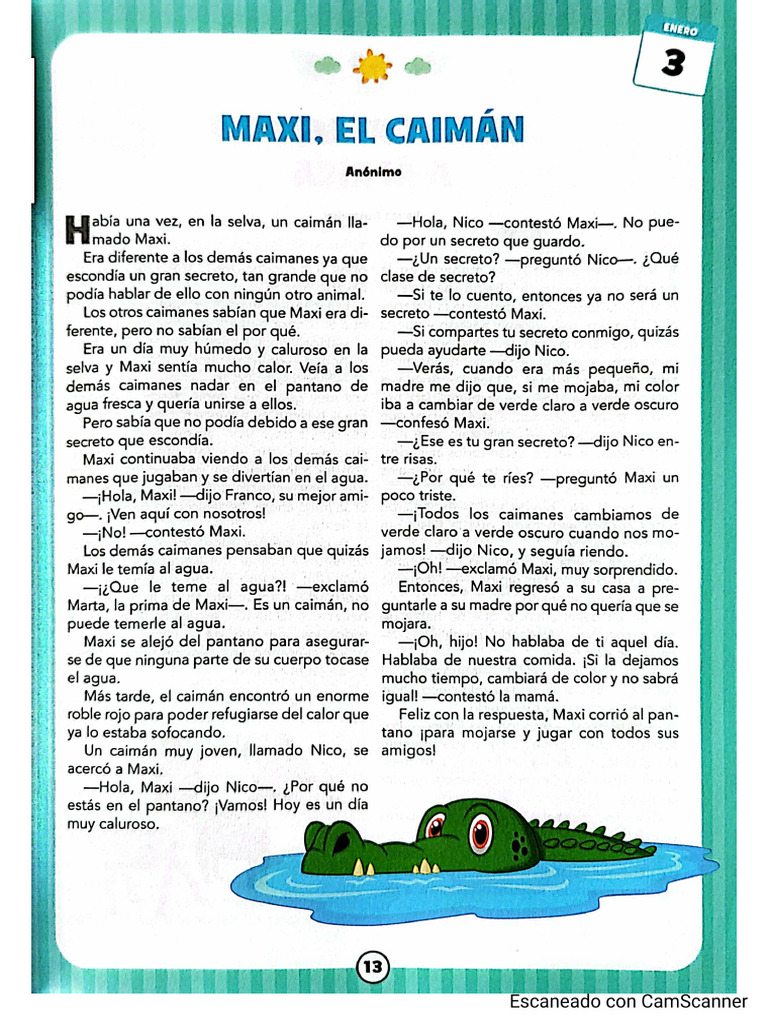 Maxi, El Caimán | PDF