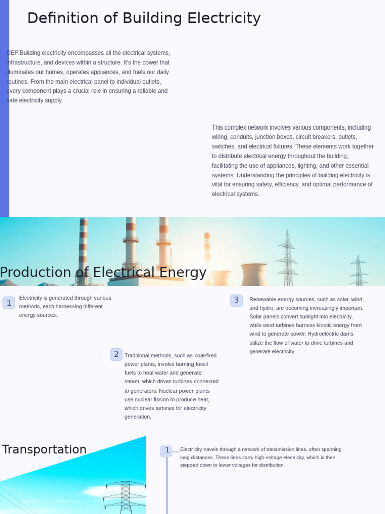 The Electrifying World Understanding Electricitys Impact PPTX 20250222 ...