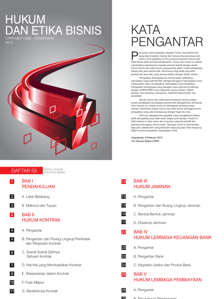 Hukum Dan Etika Bisnis | PDF