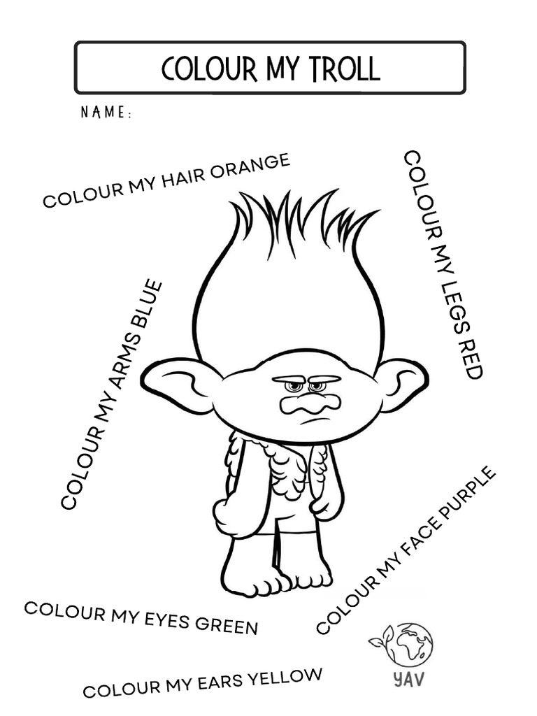 Colour My Troll | PDF