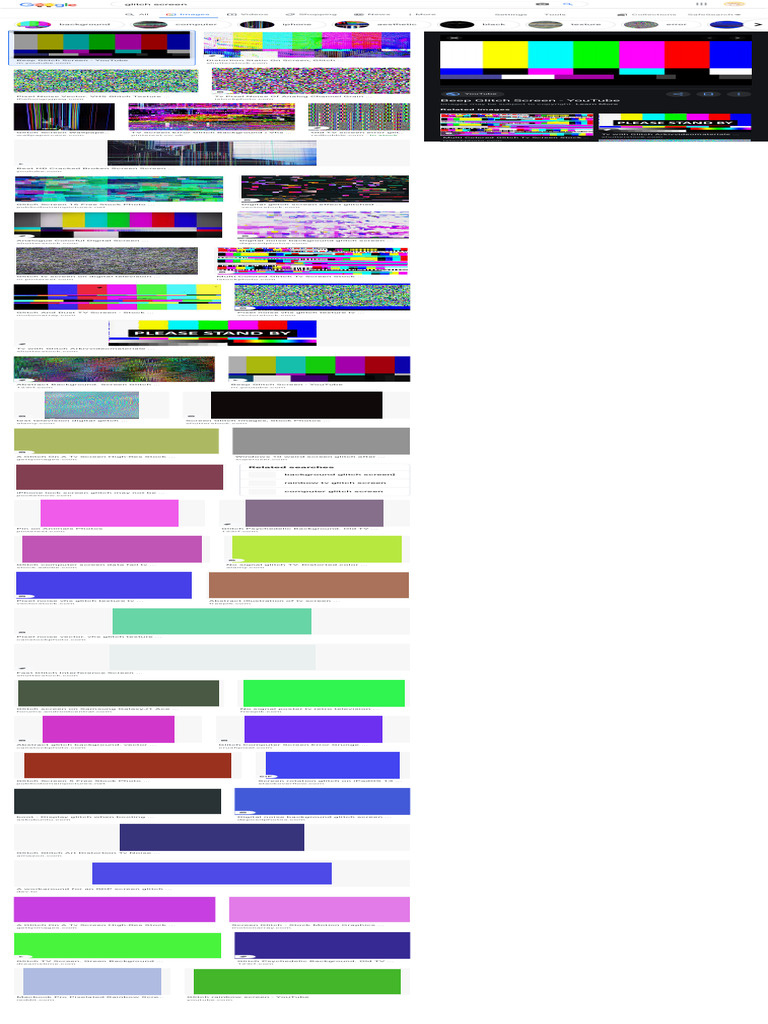 Glitch Screen - Google Search | PDF
