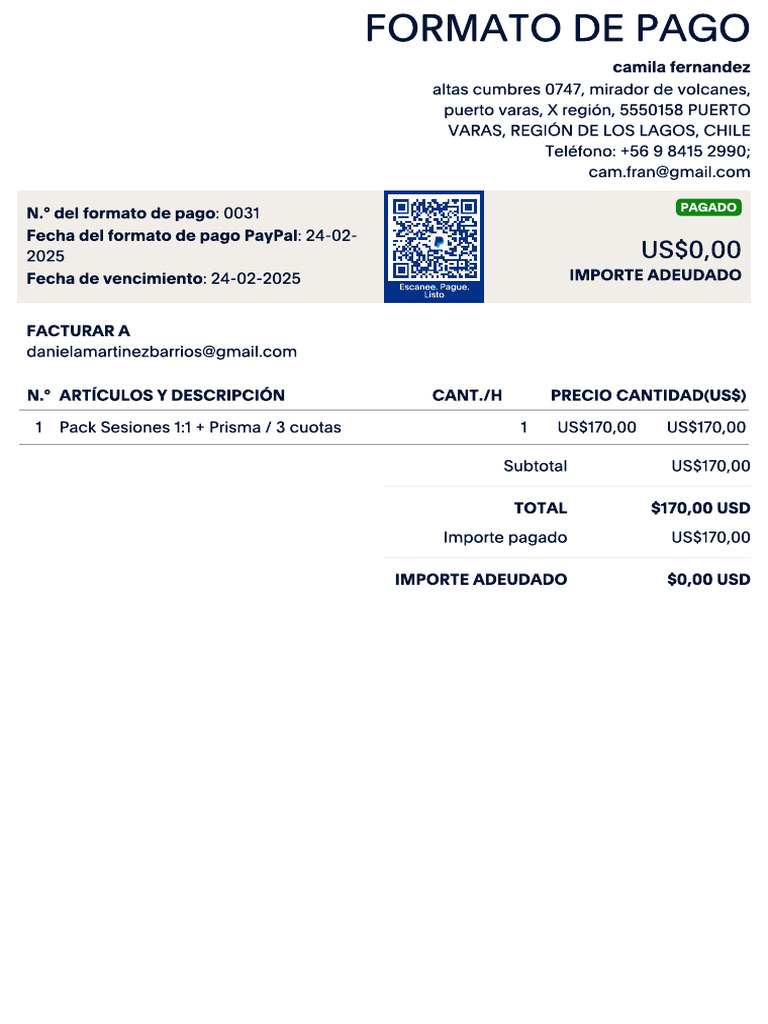 Invoice - 0031 | PDF