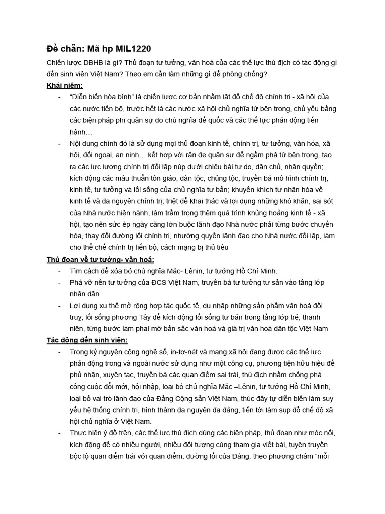 Đề chẵn QPAN | PDF